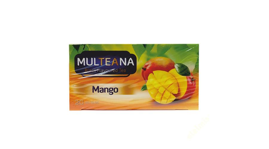Multeana Tea Mangó Ízű 20 Filteres | Home&Wash